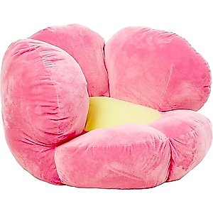 Trend Lab Flower Toddler Chair - Plush Pillow Kids Chair, Comfy Plant Chair for Toddlers 1-3 Years Old, 21x19x19 Inches - Baby Chair, Floral Soft Toddler Lounge Chair, Kids Bean Bag Chair Alternative