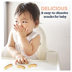 Gerber Snacks for Baby Lil Crunchies, Ranch, 1.48 Ounce (Pack of 6)