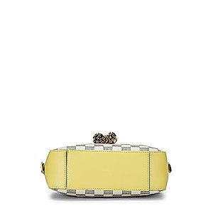 Louis Vuitton, Pre-Loved Yellow Damier Azur Saintonge, Yellow