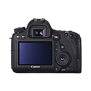 Canon EOS 6D 20.2 MP CMOS Digital SLR Camera with 3.0-Inch LCD (Body Only) - Wi-Fi Enabled - International Version (No Warranty)