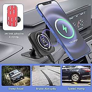 3M Vhb Sticky Adhesive Pads Replacement Mount ,Car Dashboard Sticker Mount for Magnetic Phone Car Mount,Car Mount Adhesive , 3M Adhesive Pads,Car Mount Sticker Tapes,Ball Diameter 16MM