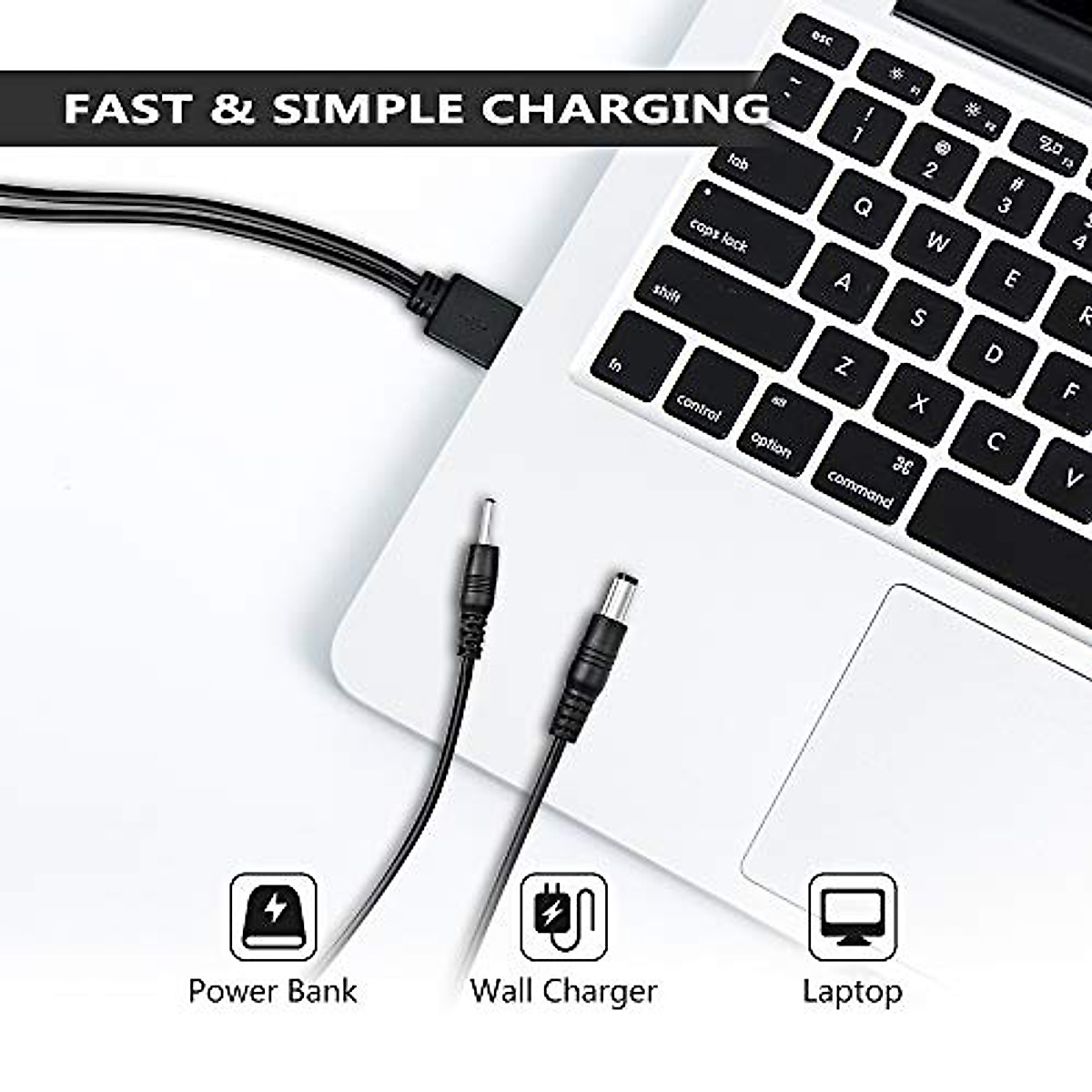 Paipaitek Shock Collar Charger Replacement, Compatible with Flittor, Petsafe, PetSpy, PetTech, PET998, Pettrainer Dog Shock Collars & Other Training Systems