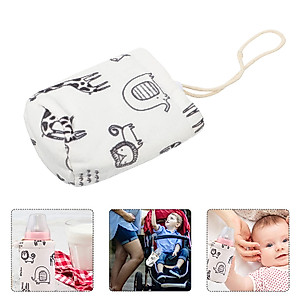 Healifty Baby Bottle Sleeves Warm Baby Bottle Cover Glass Bottles Insulator Sleeve Feeder Bottle Keep Warm Holder 240ml