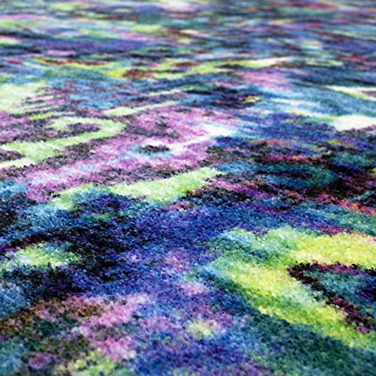 Mohawk Precision Printed Prismatic Arimo Area Rug, 5'x8', Lime Green