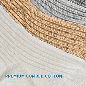 snawowo Funny Newborn Baby Socks with Grip, Cute Gender Neutral Gift for Baby Shower & Baby Registry Search, Non Slip Infant Socks for Girl Boy (6 Pairs-Unisex)