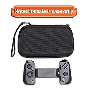 LTGEM EVA Hard Case Compatible with Razer Kishi V2 Mobile Gaming Controller / Kishi V2 Pro Mobile Gaming Controller (Black)