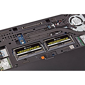 Corsair Vengeance Performance SODIMM Memory 32GB (2x16GB) DDR4 3200MHz CL22 Unbuffered for 8th Generation or Newer Intel Core™ i7, and AMD Ryzen 4000 Series Notebooks