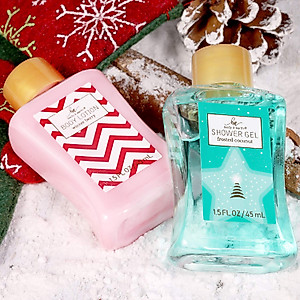 Christmas Advent Calendar 2023 - 12 Days of Christmas Advent Calendar for Women, BODY & EARTH Spa Gift Baskets with Snowman Bath Bomb, Scented Candle, Christmas Hat, Christmas Bath Set for Men Women