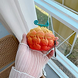 Airpod 3 Case 2021 Silicone Protective Cover, Cartoon Anime Character Design, Suitable for The New Airpod 3 case, Suitable for Young Girls and Boys，Strange Fruit Design