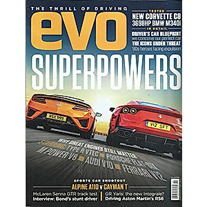 EVO MAGAZINE, THE THRILL OF DRIVING, SUPERPOWERS FEBRUARY, 2020 ISSUE # 270