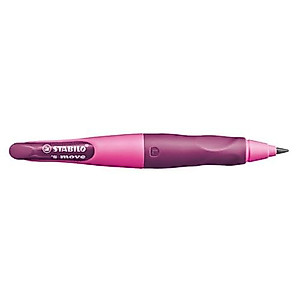 STABILO EASYergo 3.15mm Mechanical Pencil Left Handed - Light Pink/Dark Pink