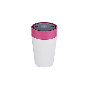 Circular & Co Reusable Coffee Cup - 8oz - 100% Leakproof Travel Mug - Made from Recycled Coffee Cups - Sustainble Insulated Coffee Tumbler - BPA Free - Dishwasher Safe