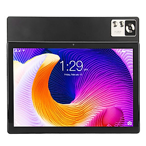 Tablet PC, Gaming Tablet Aluminium Alloy Octa Core CPU 5G WiFi 4G LTE 8GB RAM 256GB ROM for Working (US Plug)