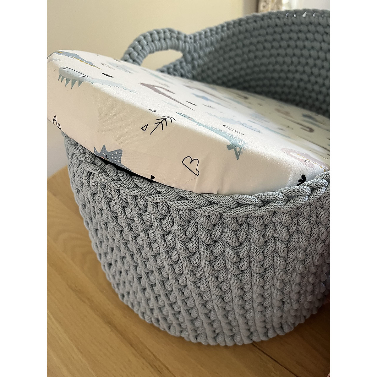 Crochet Baby Moses Bassinet
