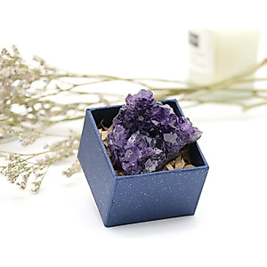 Nvzi Amethyst Crystals, Amethyst Clusters, Amythestyst Crystals, Amathesis Crystal, Raw Amethyst Stone, Natural Amethyst Geode Cave Healing Crystal Stones, Purple Crystal, Amatista, About 0.1 Lb