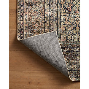 Loloi Amber Lewis x Morgan Denim/Multi 2'-3" x 11'-6" Runner Rug