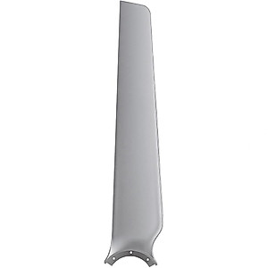 Fanimation BPW8515-64SLW TriAire Set of Three Ceiling Fan Blades, 64 inch, Silver