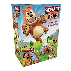 Beware of The Bear - Poke The Bear and Sneak The Goodies Before He Wakes Up Game by Goliath