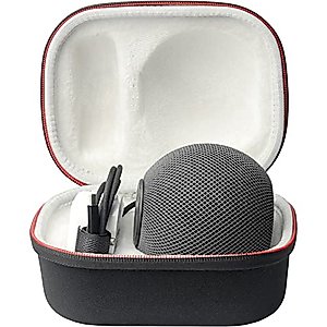 Travel Case for Apple HomePod Mini,Apple HomePod Mini Smart Audio EVA Hard Portable Storage Box,Suitcase Dustproof and Shockproof Apple HomePod Mini Carry Case