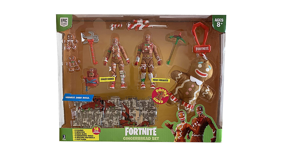 Fortnite Gingerbread Set: Merry Marauder & Ginger Gunner Figures