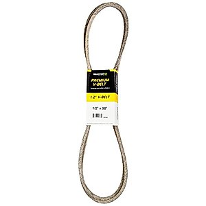 Maxpower 347541 Premium Belt Reinforced with Kevlar Fiber Cords, 1/2" x 98" - (Belt color vary)