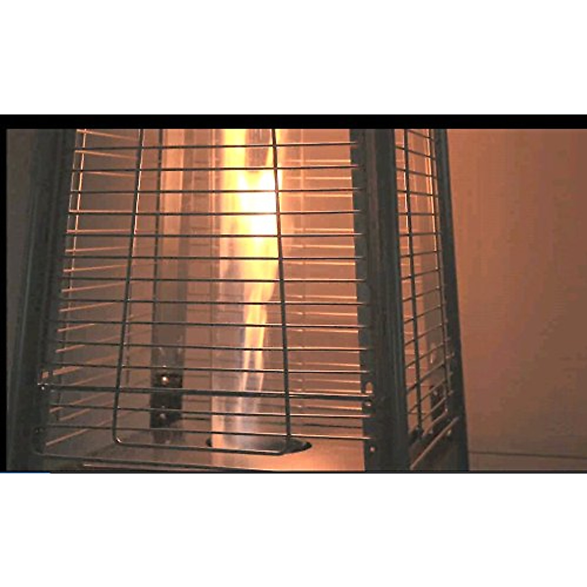 Legacy Heating Pyramid Patio Heater, 40000BTU Outdoor Patio Heater, Quartz Glass Tube Propane Heaters for Patio with Wheels, Triple Protection System, for Patio Backyard Garden Pool, Mocha