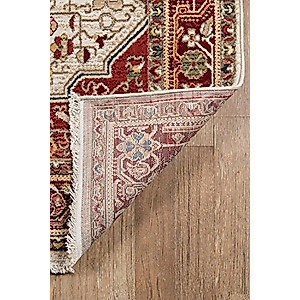 Momeni Lenox Area Rug, 7'6" X 9'6", Red