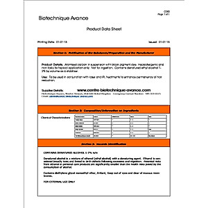 Carbon Dye, 100ml - Improves Laser and IPL Permanent Hair Removal Results.