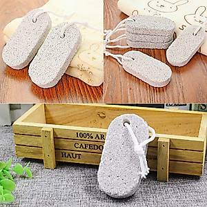 ZHome Natural Pumice Stone for Feet, Phogary Lava Pedicure Tools Hard Skin Callus Remover for Feet and Hands 2PCS