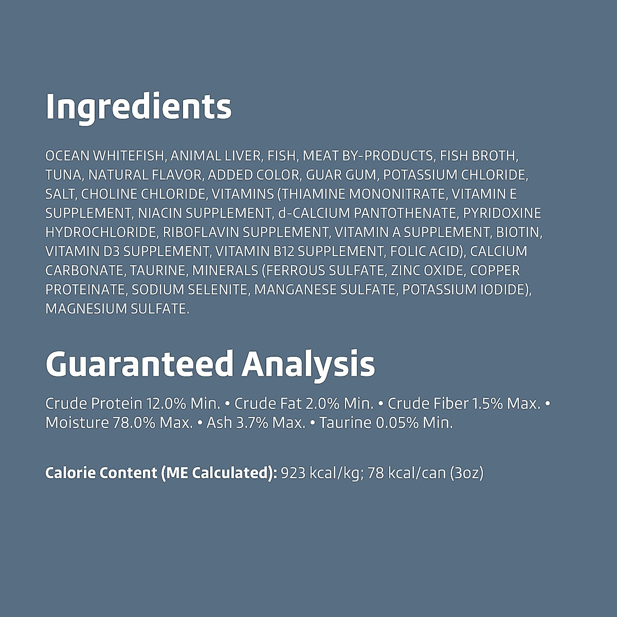 Amazon Brand - Wonder Bound Wet Cat Food, Pate, No Added Grain, (Whitefish & Tuna), 3 ounce (Pack of 24)