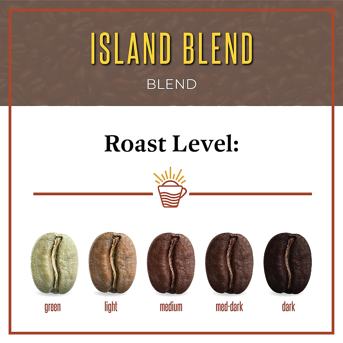 San Diego Coffee Island Blend, Medium Roast, Whole Bean Coffee, 5-Pound Bag Café en grano tostado