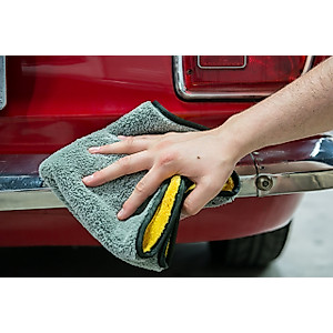 Chemical Guys MIC_1001 Microfiber Max 2-Faced Soft Touch Towel for Auto, Home, Kids, Pets & More (16 in. x 16 in.)