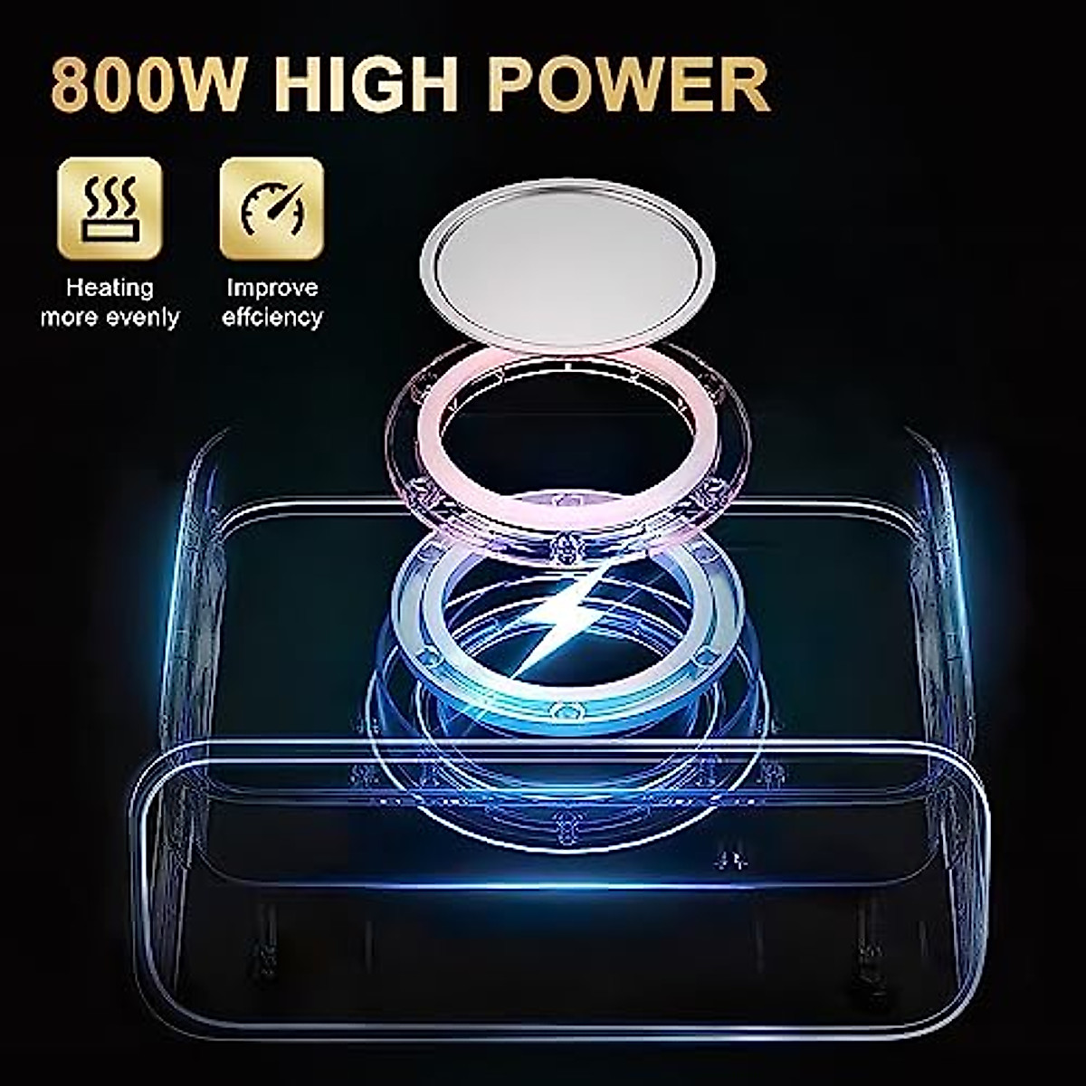 SUSTEAS Food Steamer for Cooking - 17QT Vegetable Steamer with 24H Booking & 60Min Timer, Electric Steamer with Digital Display and 3 Tier Stackable Trays, Auto Shut-Off & Boil Dry Protection