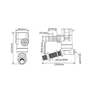 SEAFLO 12V 1100GPH Livewell/Baitwell Pump 13E