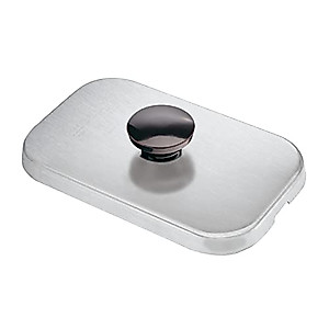 Server Products Lift Off Lid for Countertop Condiment Dispenser Jars, Stainless Steel, Model 82559, Compatible With Server’s Deep or Shallow Fountain Jars