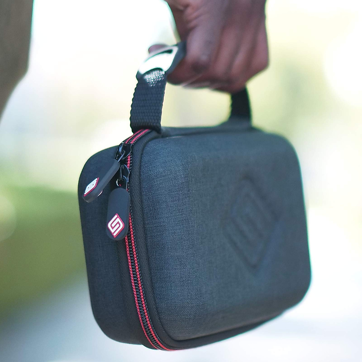 Satisfye – ZenGrip Pro Gen 3 OLED Slim Bundle, Accessories Compatible with Nintendo Switch - The Bundle includes: Black Pro Grip, Slim Case