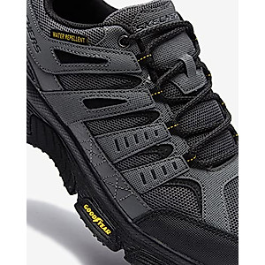 Skechers Men's Skech Air Envoy Oxford, Gray/Black, 9.5