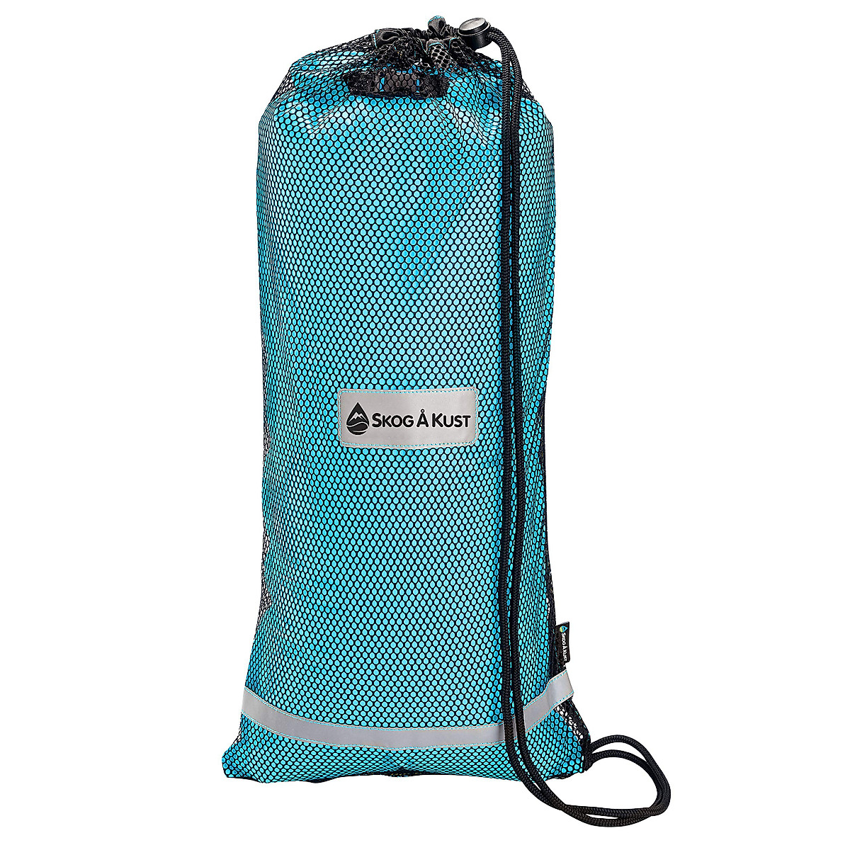 Skog Å Kust SnorkelSåk 2-in-1 Mesh Snorkel Bag with Removable Interior Waterproof Dry Bag | Blue