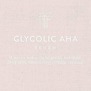 Alpha Skin Care Revitalizing Body Lotion with 12% Glycolic AHA, Simple and Effective Multi-Purpose Daily Moisturizer Hydrates and Exfoliates with Acne Treatment, Anti-Aging, Smoothing Properties