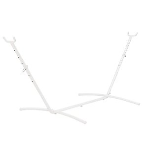 Yellow Leaf Hammocks - 550 lb. Capacity Portable Hammock Stand, 9 Feet Long - Compatible with Our Double and Family Size Hammocks - Color: White