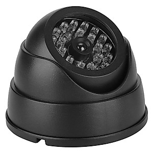 Dustproof Dummy Camera, with 30pcs IR LEDs Dummy Dome Camera, for Home Outdoor Security Camera Business Use