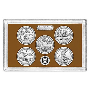 2018 S US Proof set Quarters US Proof Set National Parks Quarters Proof