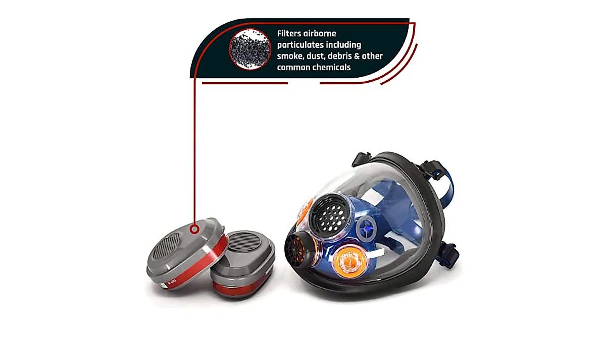 Parcil Distribution PD-101 Full Face Respirator