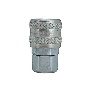 Milton 775 1/4" FNPT A Style Coupler - Box of 10,Silver