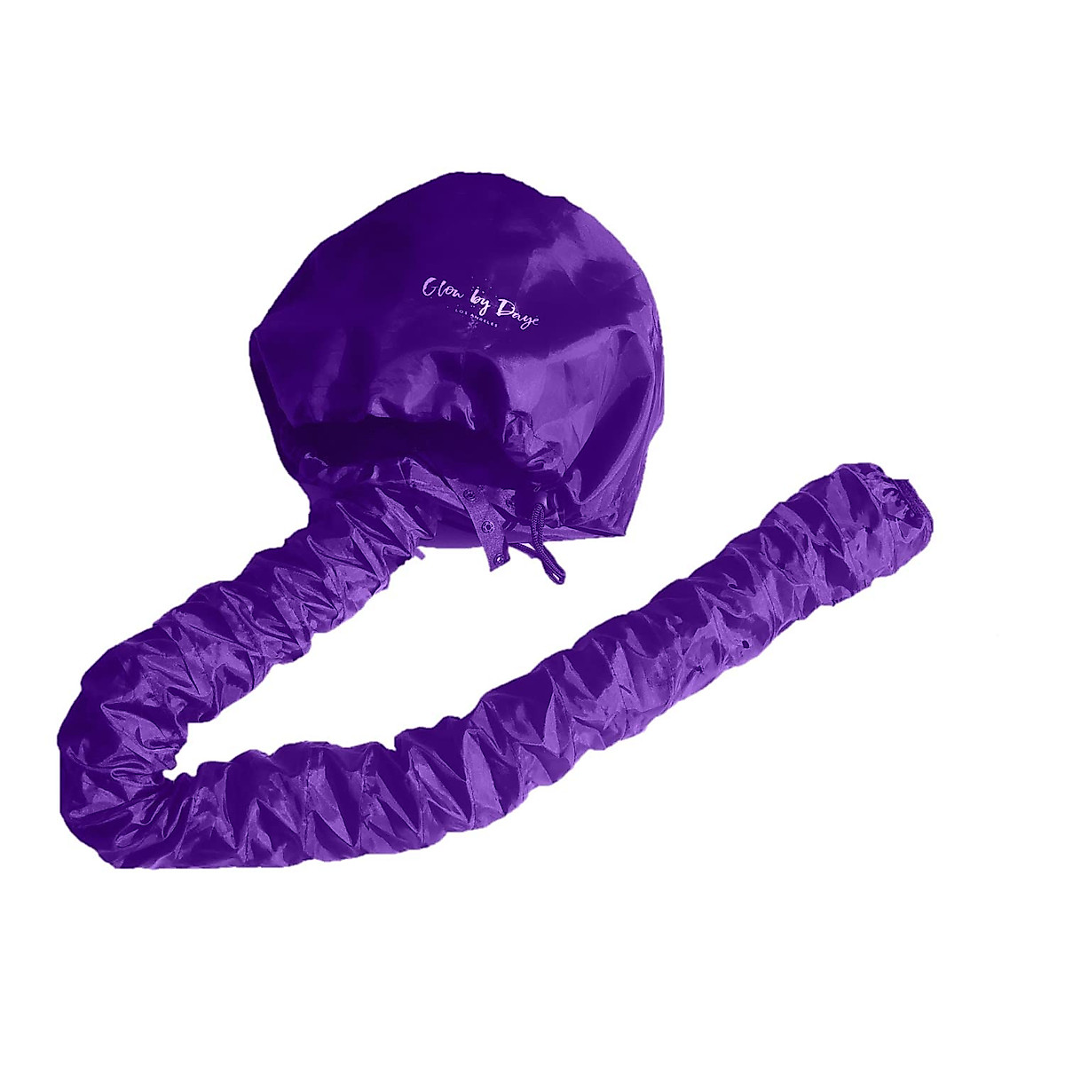 Glow by Daye Bonnet Hood Hair Dryer Attachment, At Home Hair Dryer Hood for Hand Held Hair Dryer, Extra-Large, Purple