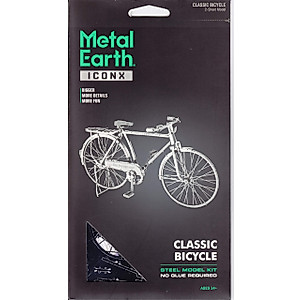 Fascinations Metal Earth Premium Series Classic Bicycle 3D Metal Model Kit