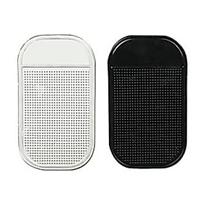 Anti Slip Phone Holder for Car Car Anti-Slip Mat Pads Car Dashboard Sticky Silicone Mat Auto Non-Slip Sticky Gel Pad for Phone Holder Car Styling Interior Anti-Slip Car Dash Sticky Mat (Color : Trans