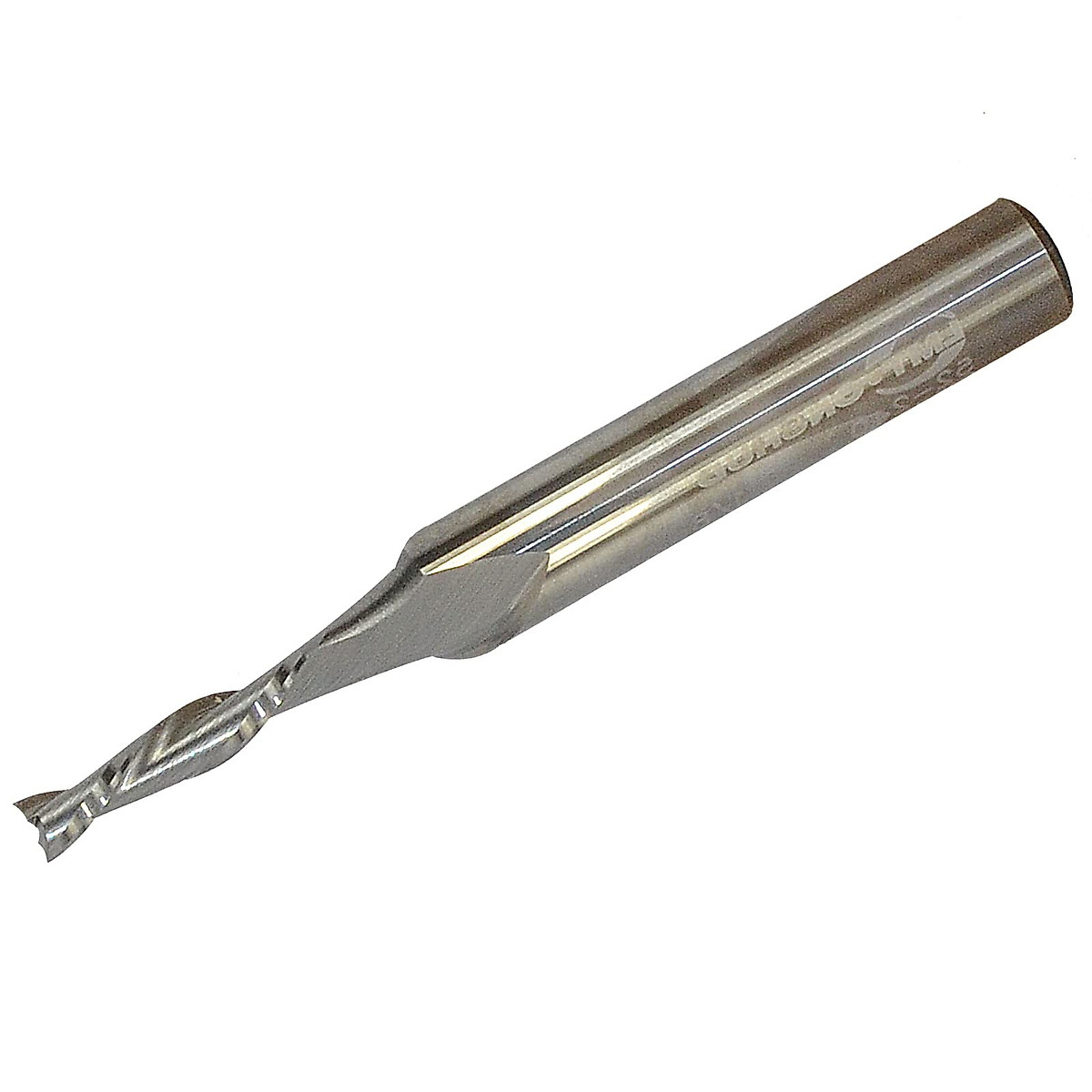 LMT Onsrud LP 52-240, Solid Carbide, Upcut, Wood Rout, 0.125" Cutting Diameter, 0.500" Cutting Length, 0.250" Shank Diameter, 2.000" Overall Length, 2 Flutes
