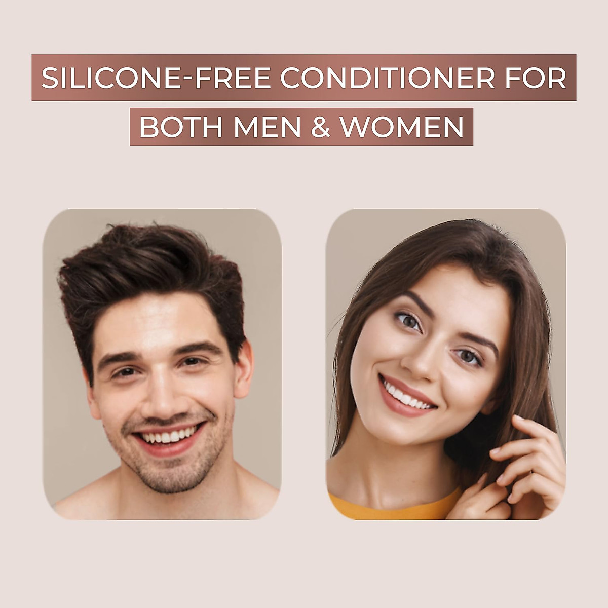 Just Herbs Organic Kumuda Hair Conditioner with White Water Lily & Gotu Kola For Hairfall & Hair Thinning, Silicon & Sulfate Free Conditioner - 6.8 fl.oz.