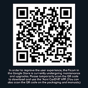 COOAU 1080P FHD Dash Cam, Smart Dash Camera for Cars, Mini Car Front Center Camera Recorder with Infrared Night Vision, Supercapacitor, G-Sensor, WDR, Loop-Recording, Parking Monitor (M26)